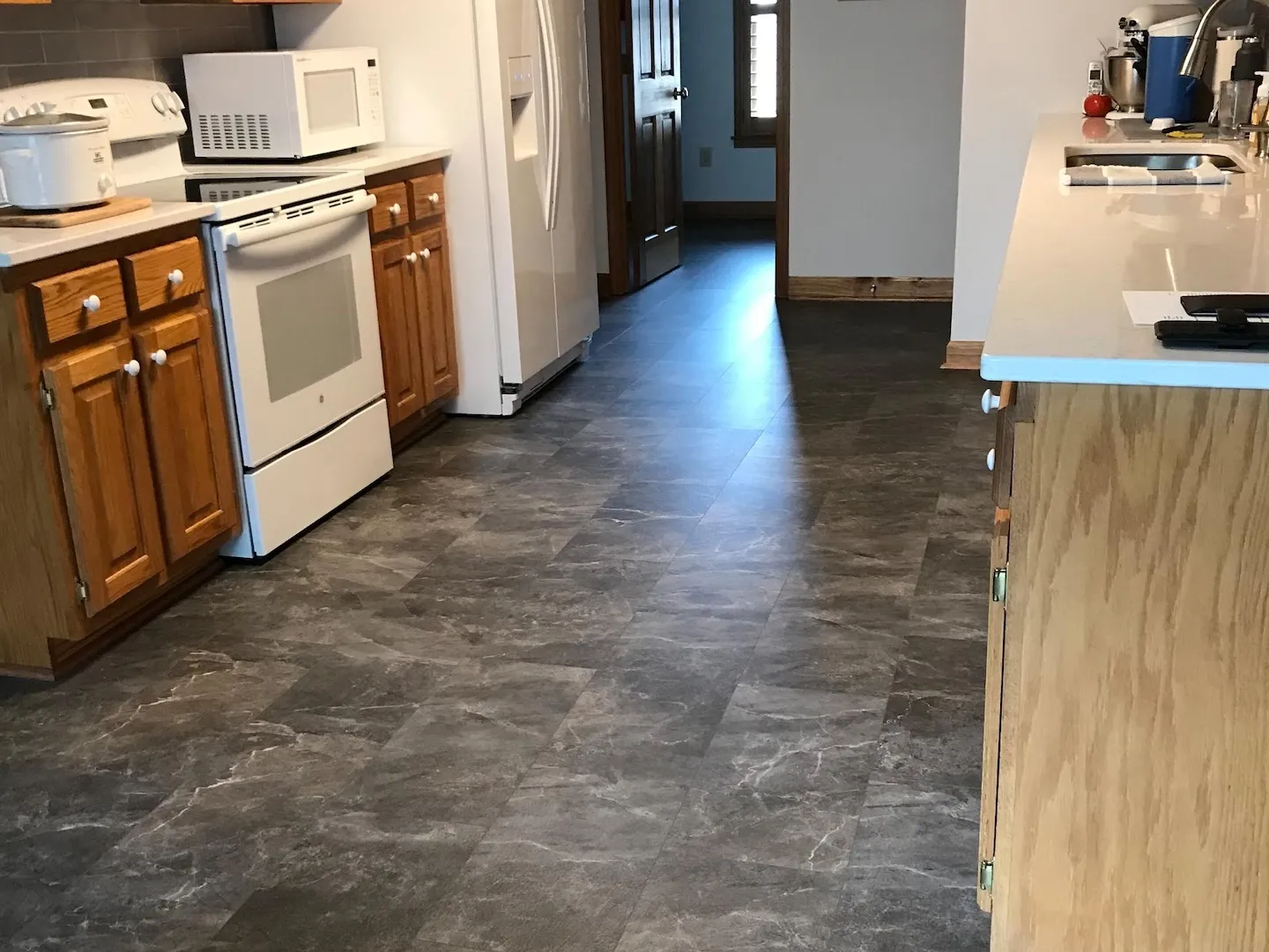 Luxury Vinyl Projects | All About Flooring